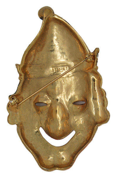 Staret Clown Court Jester RECAST Vintage Figural Costume Brooch – Mink ...