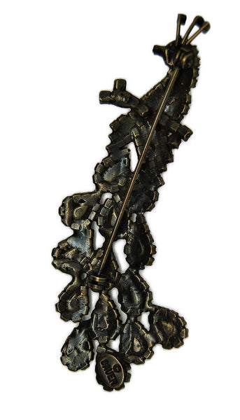 Bauer Peacock Vintage Pin Brooch – Mink Road Vintage Jewelry, Spheres ...