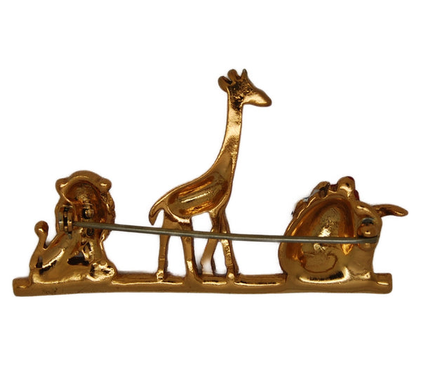 Coro Dumbo Walt Disney Lion Giraffe Vintage Figural Pin Brooch – Mink ...