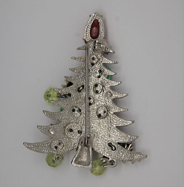 Insect Frog Roses Christmas Tree Pin Brooch – Mink Road Vintage Jewelry ...