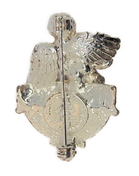 Vatican Signed Library Angel Award Vintage Figural Pin Brooch – Mink ...