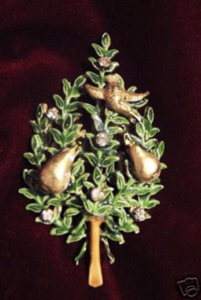 Antique Original Robert Partridge Pear Tree Pin – Mink Road Vintage ...